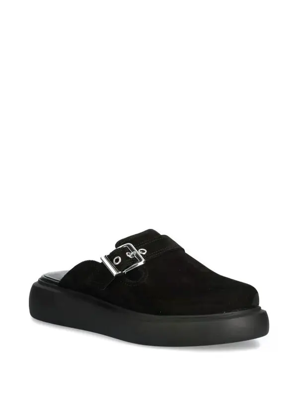 VAGABOND SHOEMAKERS Blenda Buckle-detail Platform Mules