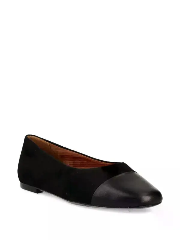 VAGABOND SHOEMAKERS Jolin Suede Ballet Flats - Black