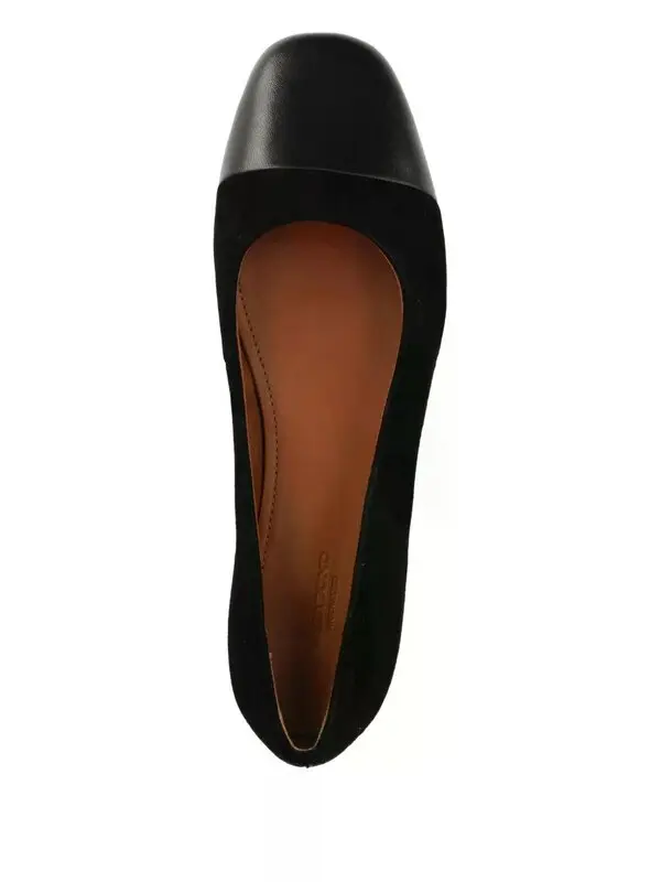 VAGABOND SHOEMAKERS Jolin Suede Ballet Flats - Black
