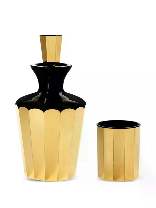 ARTEL Fluted Decanter Set - Gold