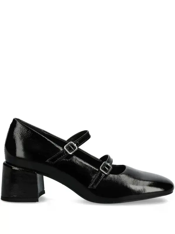 VAGABOND SHOEMAKERS Adison 55mm Double-buckle Patent Pumps
