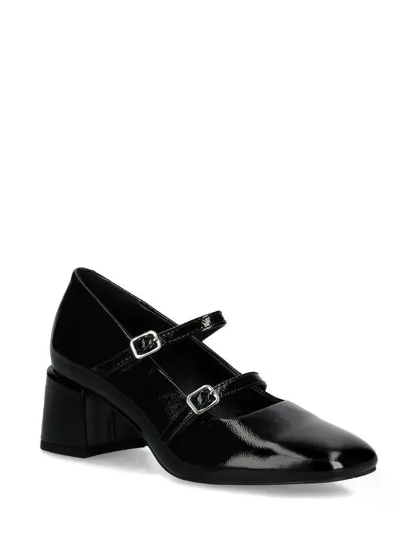 VAGABOND SHOEMAKERS Adison 55mm Double-buckle Patent Pumps