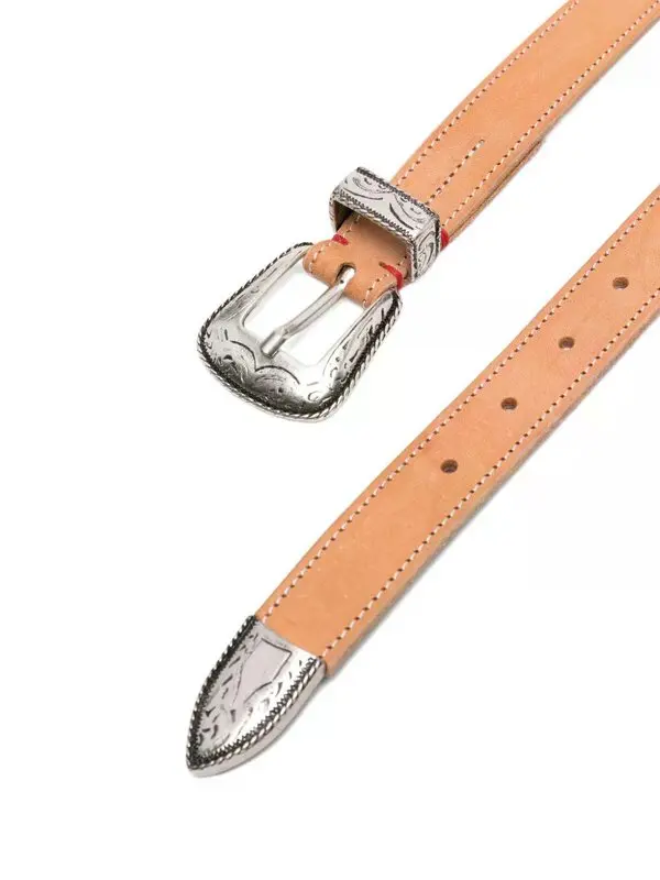 Eleventy Leather Belt