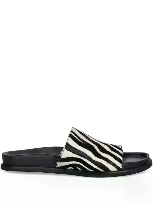 VAGABOND SHOEMAKERS Effie Zebra-print Slides