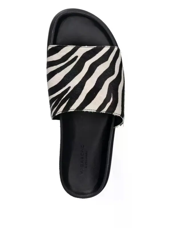 VAGABOND SHOEMAKERS Effie Zebra-print Slides