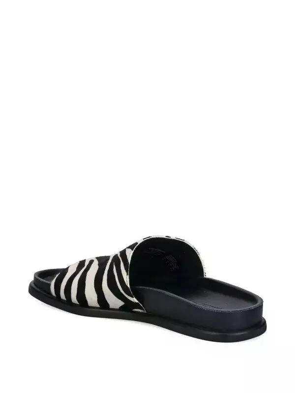 VAGABOND SHOEMAKERS Effie Zebra-print Slides