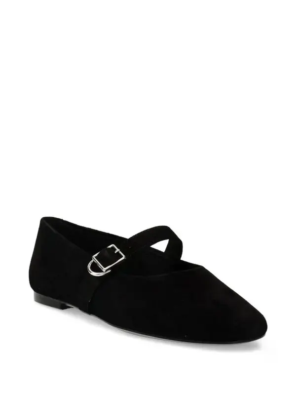 VAGABOND SHOEMAKERS Jolin Buckle-strap Ballet Flats - Black