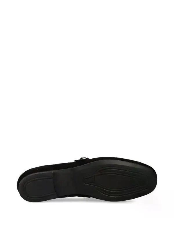 VAGABOND SHOEMAKERS Jolin Buckle-strap Ballet Flats - Black