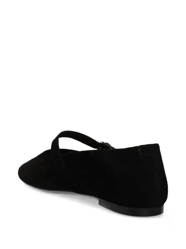 VAGABOND SHOEMAKERS Jolin Buckle-strap Ballet Flats - Black