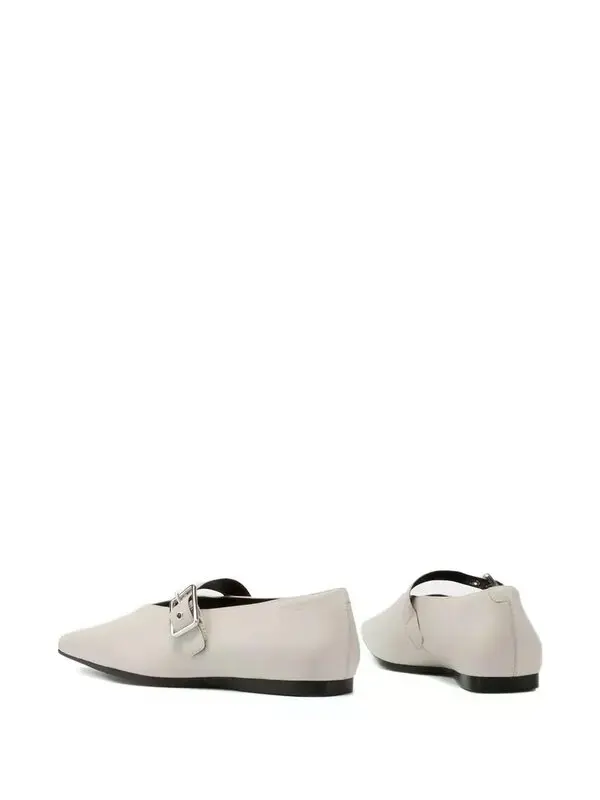 VAGABOND SHOEMAKERS Wioletta Buckle-fastening Ballet Flats - Neutrals