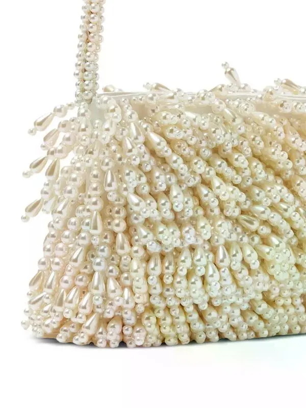 VANINA Cascade De Caresses Beaded-fringe Bag