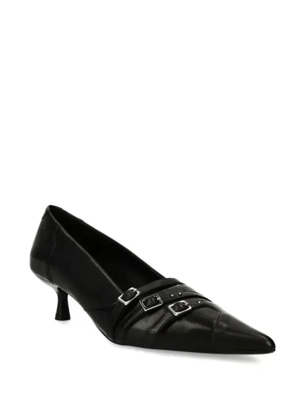 VAGABOND SHOEMAKERS 47mm Lykke Buckle-detail Pumps - Black