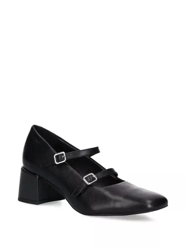 VAGABOND SHOEMAKERS Double-buckle Block-heel Pumps
