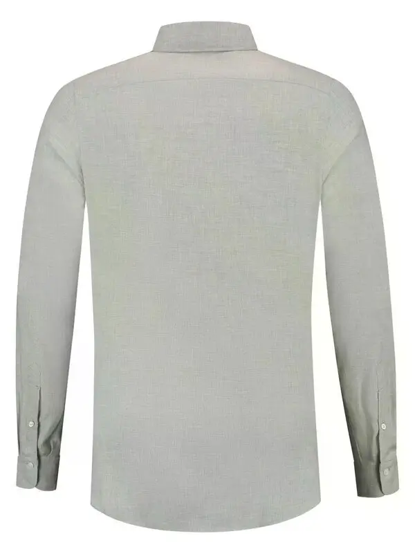 FINAMORE 1925 Cutaway-collar Shirt - Neutrals