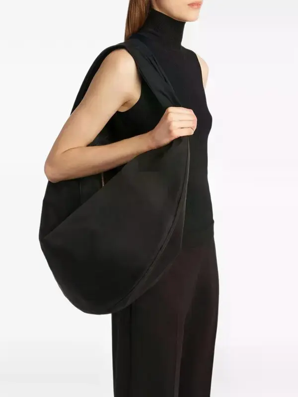 Khaite Olivia Hobo Shoulder Bag - Black