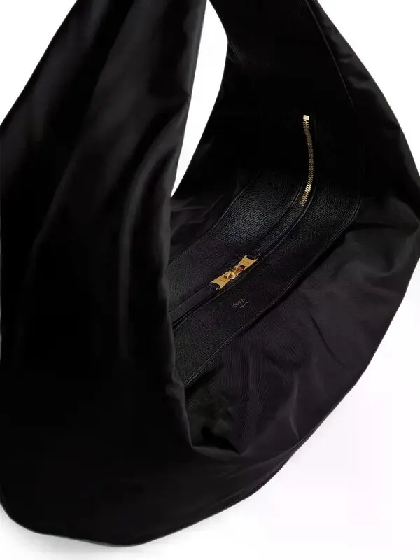 Khaite Olivia Hobo Shoulder Bag - Black