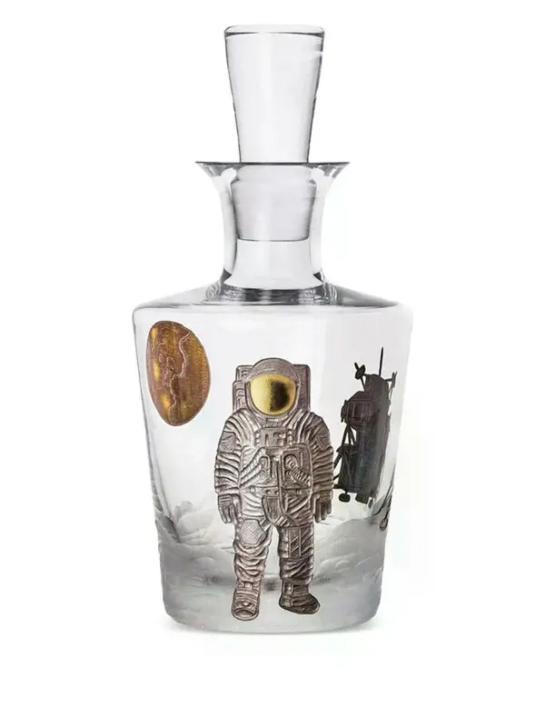 ARTEL Space Race Astronaut Moon-landing Decanter Set - White