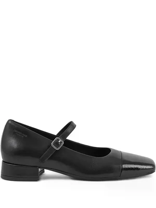 VAGABOND SHOEMAKERS 25mm Debbi Buckled Square-toe Pumps