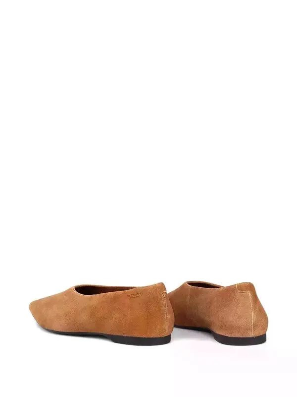 VAGABOND SHOEMAKERS Hermine Pointed-toe Suede Ballet Flats