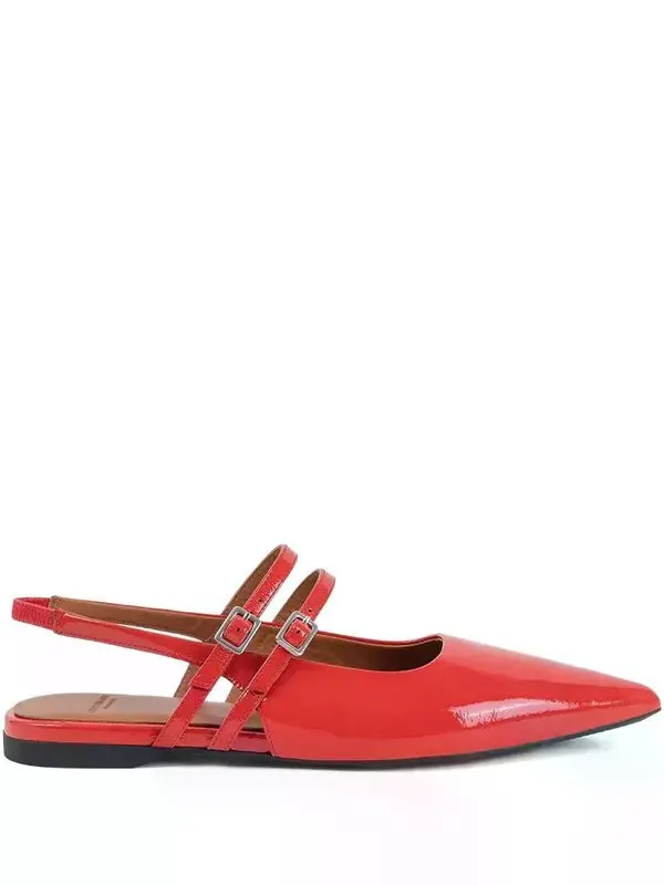 VAGABOND SHOEMAKERS Hermine Patent Leather Slingback Ballet Flats