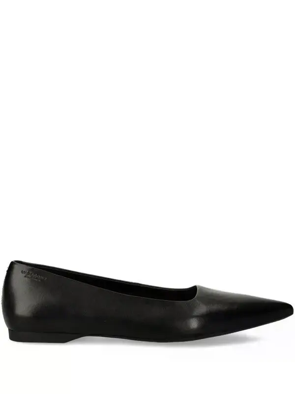 VAGABOND SHOEMAKERS Hermine Pointed-toe Leather Ballet Flats
