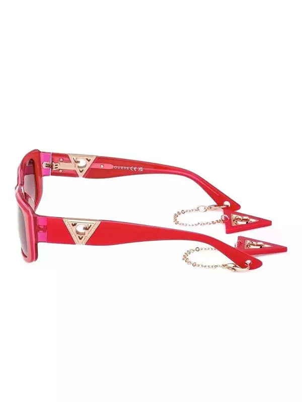 Guess Rectangle Frame Sunglasses