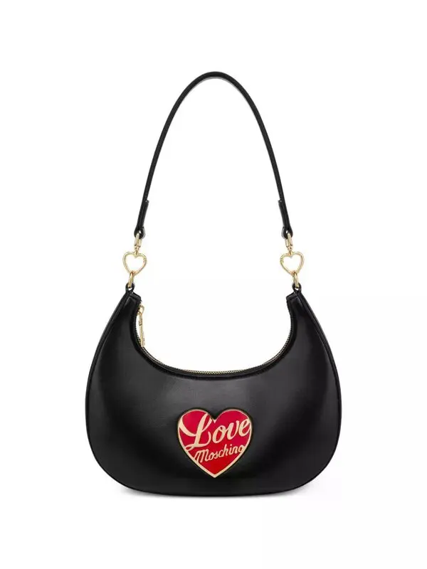 Moschino Heart-plaque Shoulder Bag