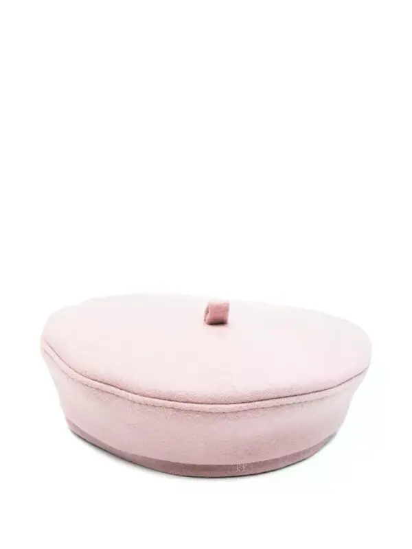 Ruslan Baginskiy Loop-detailed Beret - Pink