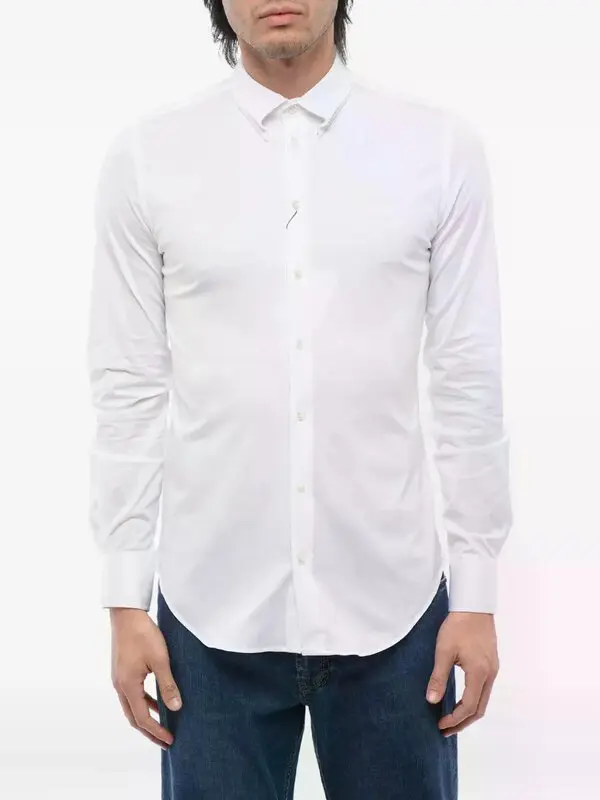 Giorgio Armani Button-down Collar Long-sleeve Shirt