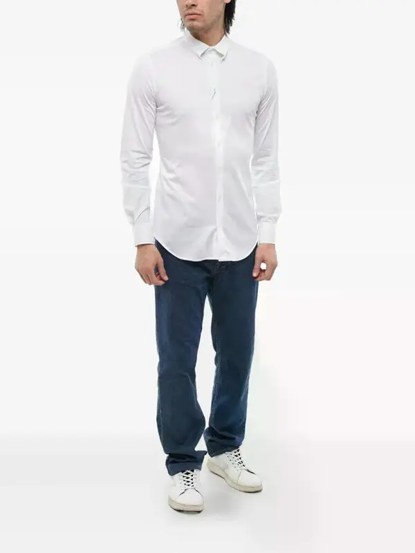 Giorgio Armani Button-down Collar Long-sleeve Shirt