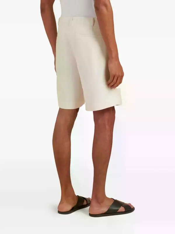 CHE Pleated Cotton Shorts