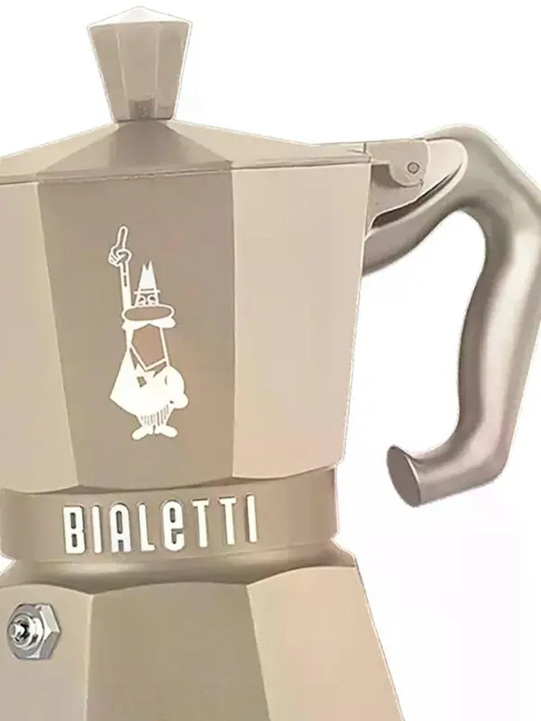 BIALETTI Steel Coffee Pot - Neutrals
