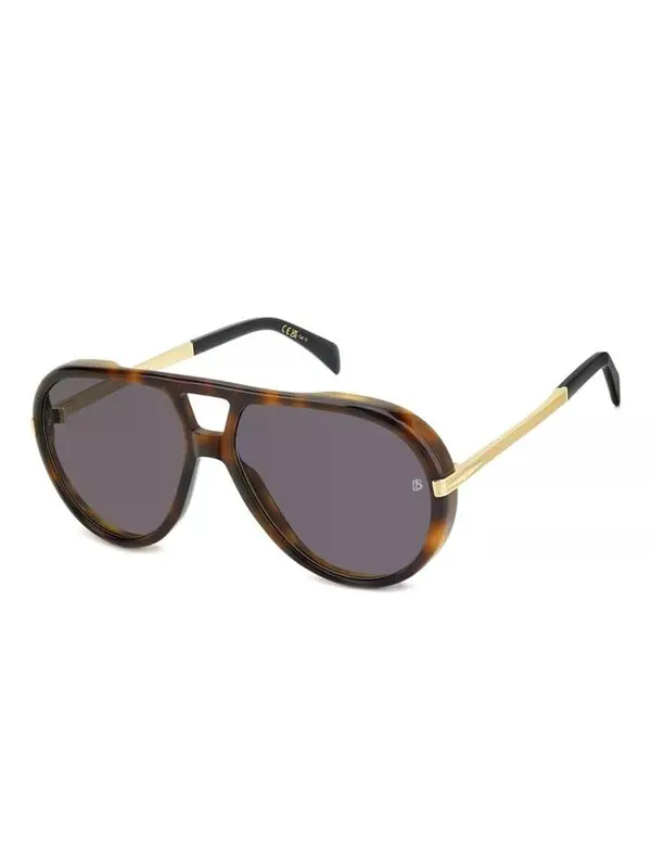 DB EYEWEAR BY DAVID BECKHAM Pilot-frame Sunglasses