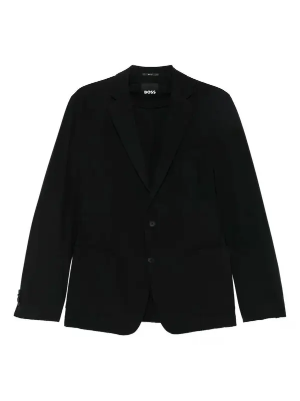 BOSS Single-breasted Blazer - Black