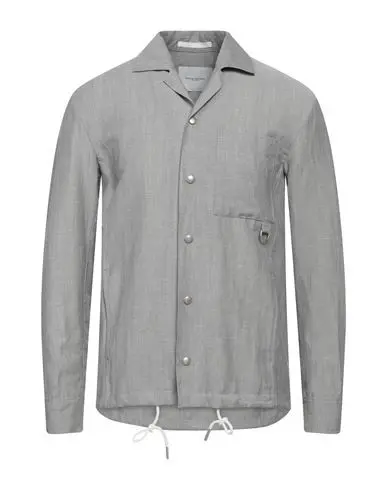 PAOLO PECORA Jacket Size Linen, Polyester, Wool