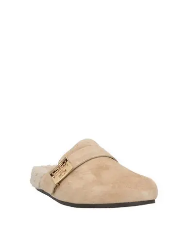 Tory Burch Leather Mules & Clogs - Beige