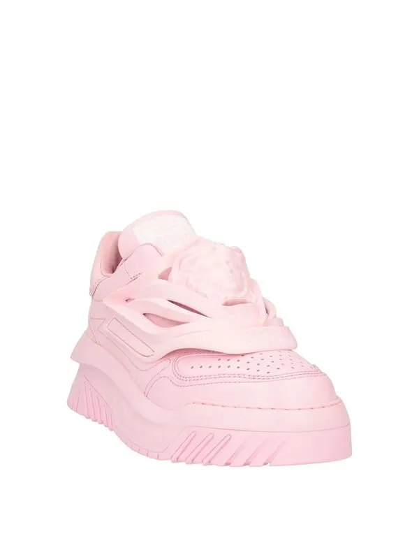 Versace Calfskin Chunky Sneakers - Pink