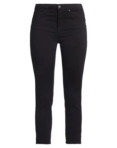 Armani Exchange Tapered Cropped Pants - Black