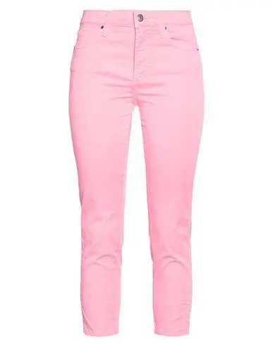 Armani Exchange Cotton Elastane Tapered Pants - Pink