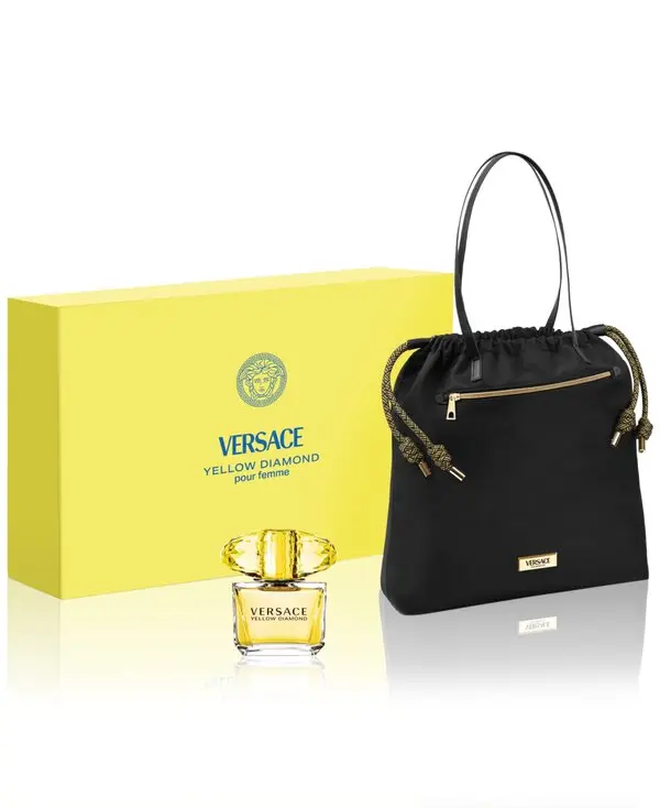 Versace Yellow Diamond Eau De Toilette 2-piece Set With Tote Bag - No Color