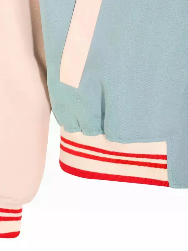 Valentino Garavani Embroidered Cat-motif Bomber Jacket