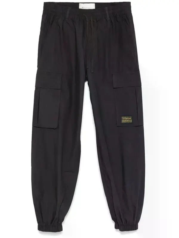 Champion Logo-patch Cargo Trousers - Blue