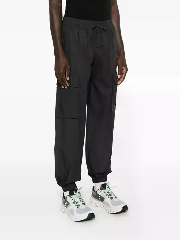Champion Logo-patch Cargo Trousers - Blue