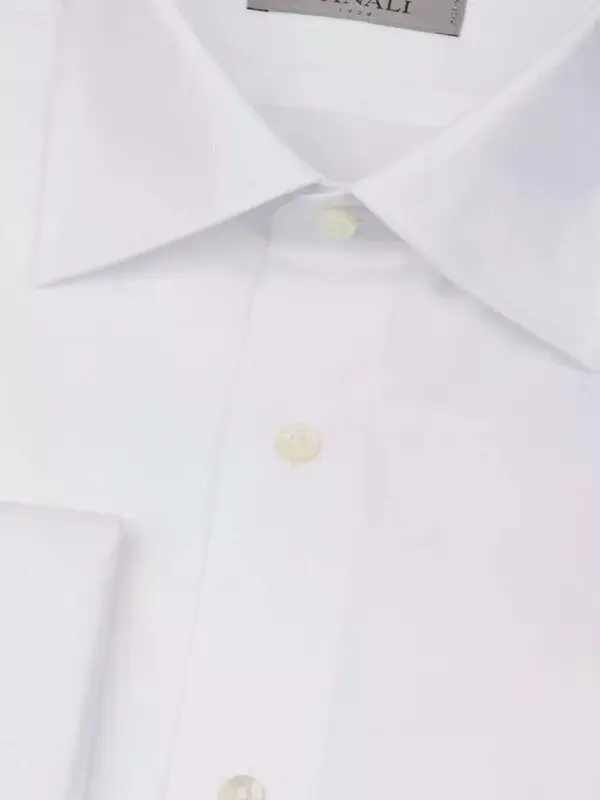 Canali Cotton Shirt - Neutrals