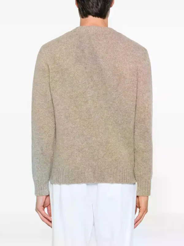 Eleventy Crew-neck Wool Sweater