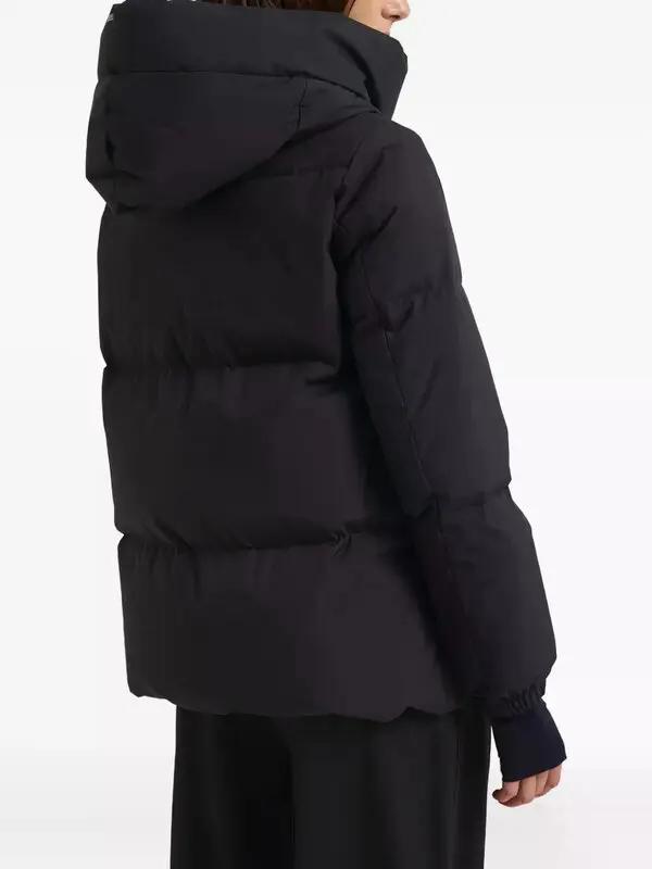 Herno Hooded Padded Puffer Jacket - Black