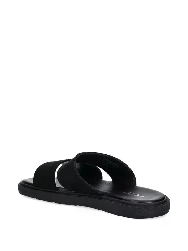 VAGABOND SHOEMAKERS Double-strap Slide Sandals - Black