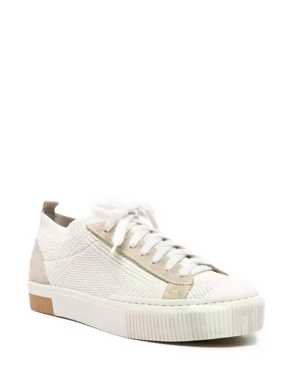 Eleventy Perforated Suede Trainers