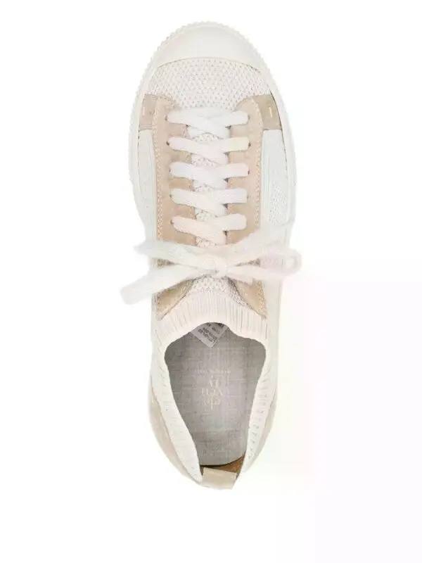 Eleventy Perforated Suede Trainers