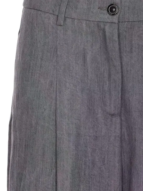 Liu Jo Pleated Trousers - Grey